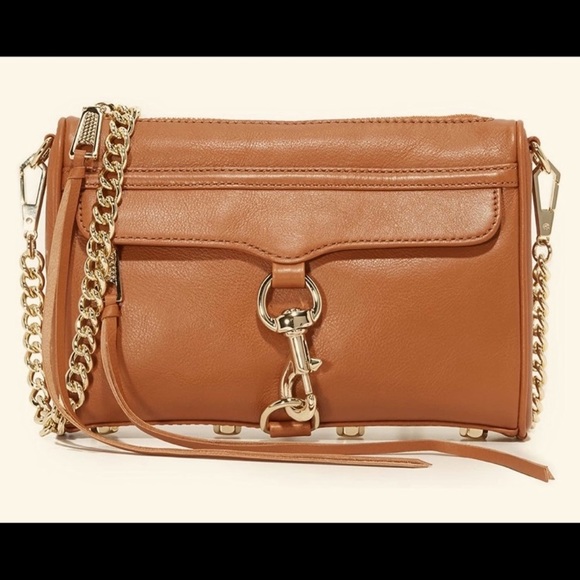 Rebecca Minkoff | Bags | Rebecca Minkoff Mini Mac Crossbody Brown ...